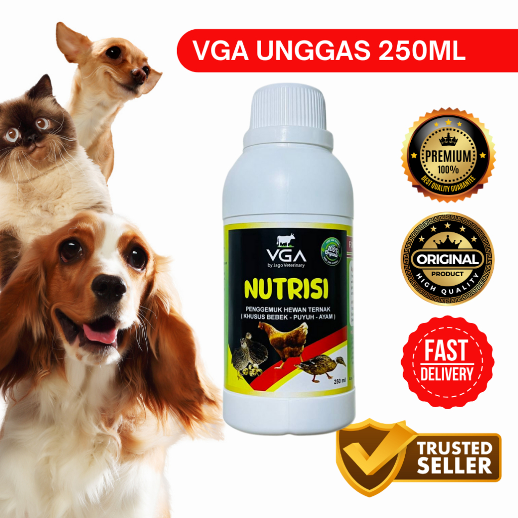 Jual VGA Nutrisi Unggas 250 ml - VGA Unggas 250 ml - VGA Unggas ...