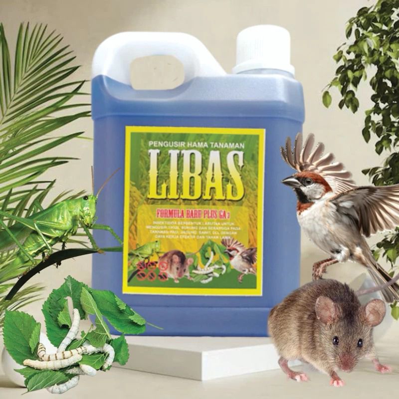 Jual LIBAS 1 LITER - BELI 5 GRATIS 1 Pestisida Insektisida Pembasmi ...