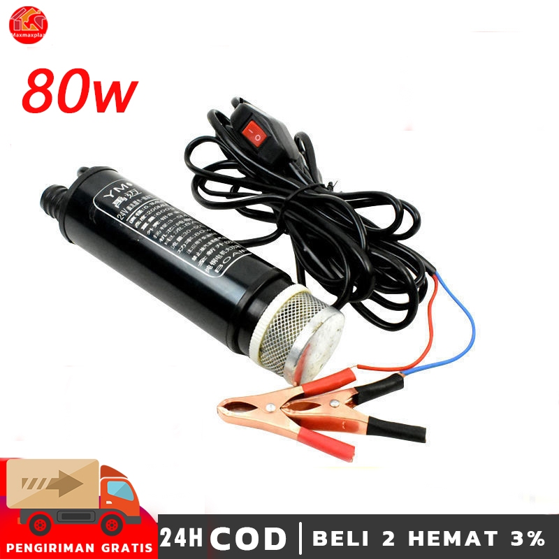 Jual 80W Pompa Air Celup Mini Kecilmp Mini Oli Minyak Solar Air ...