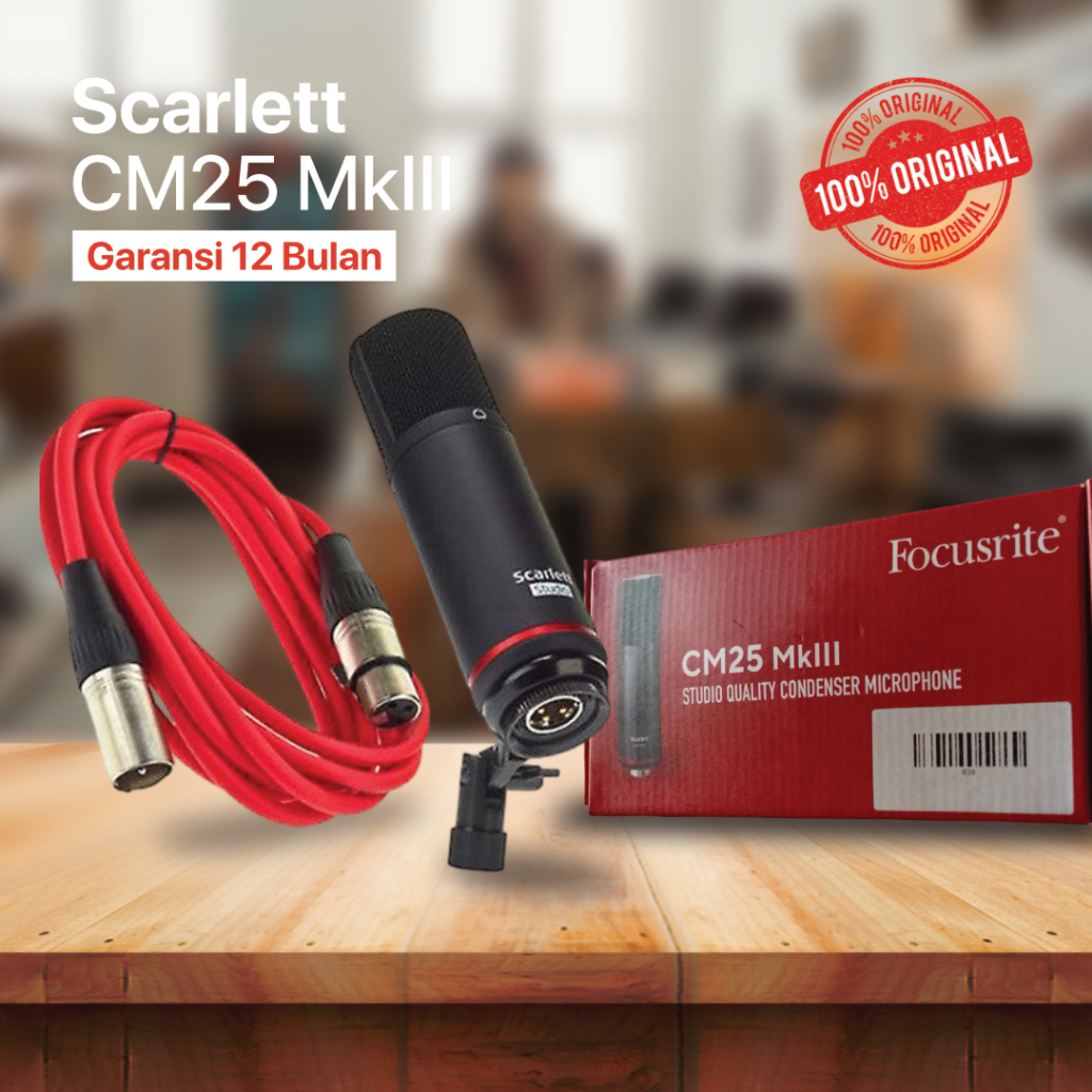 Jual Focusrite CM25 MkIII Studio Condenser Microphone | Shopee Indonesia