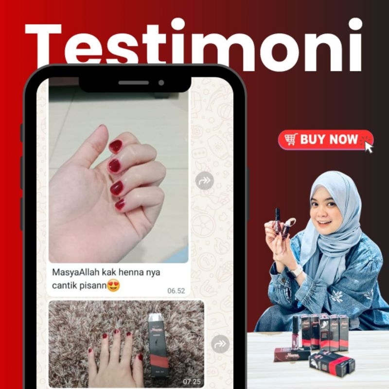 Jual Henna Nauraa Muslimah 5 ml | Shopee Indonesia