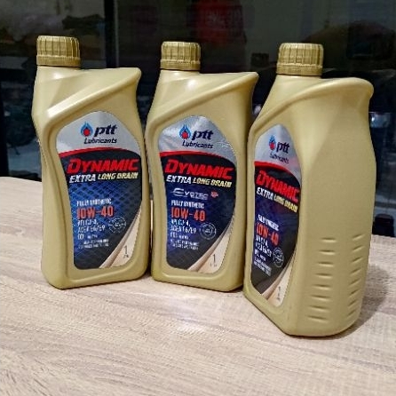 Jual Oli mobil diesel fully synthetic PTT Extra Long Drain 10W40 | Shopee Indonesia