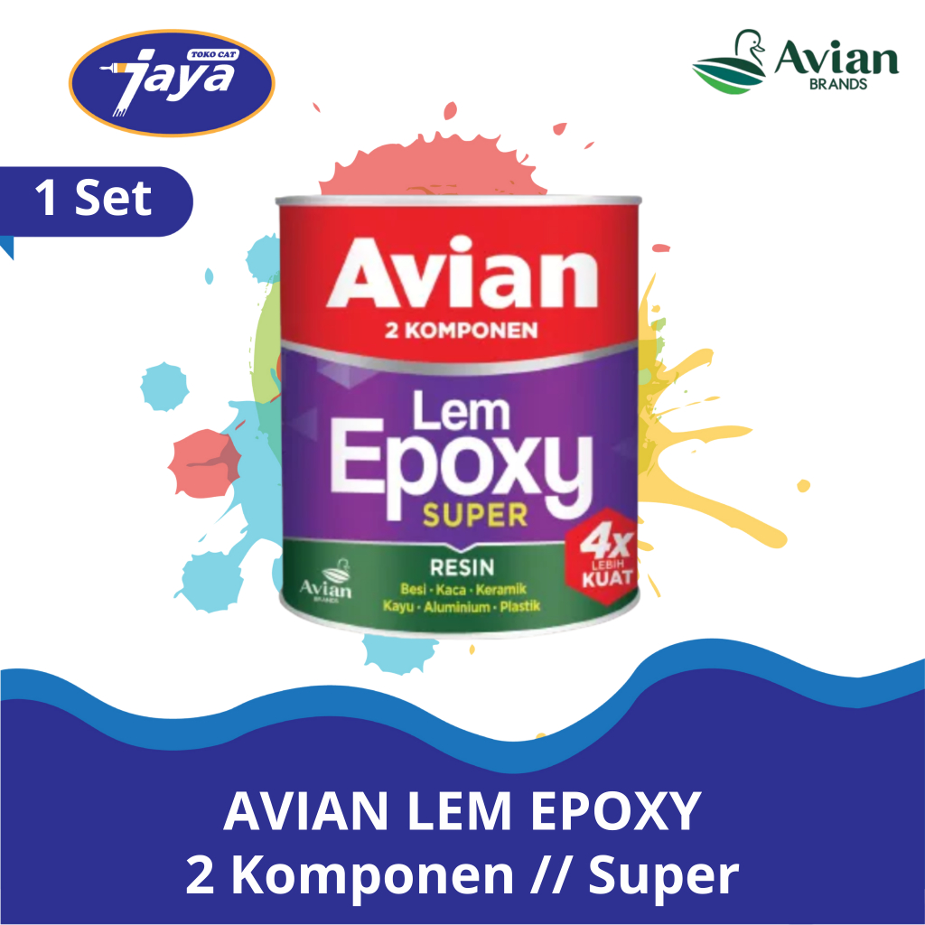 Jual Avian Lem Epoxy Super Semua Kemasan Besar Dan Kecil | Shopee Indonesia