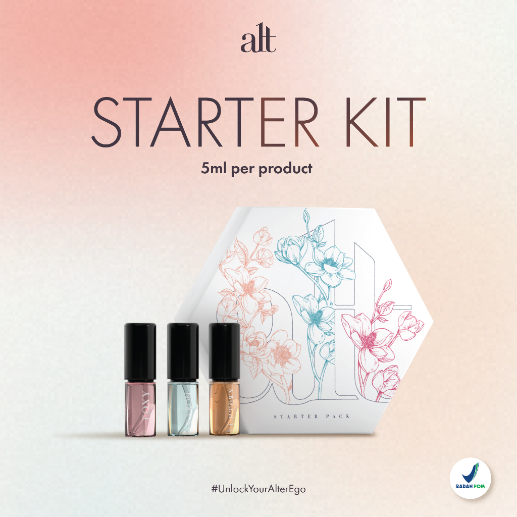 Jual Alt Perfumery Starter Kit | Discovery Set | Eau De Parfum ...