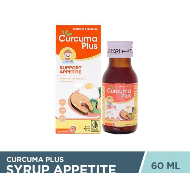 Jual curcuma plus support appetite multivitamin mineral kecerdasan anak ...