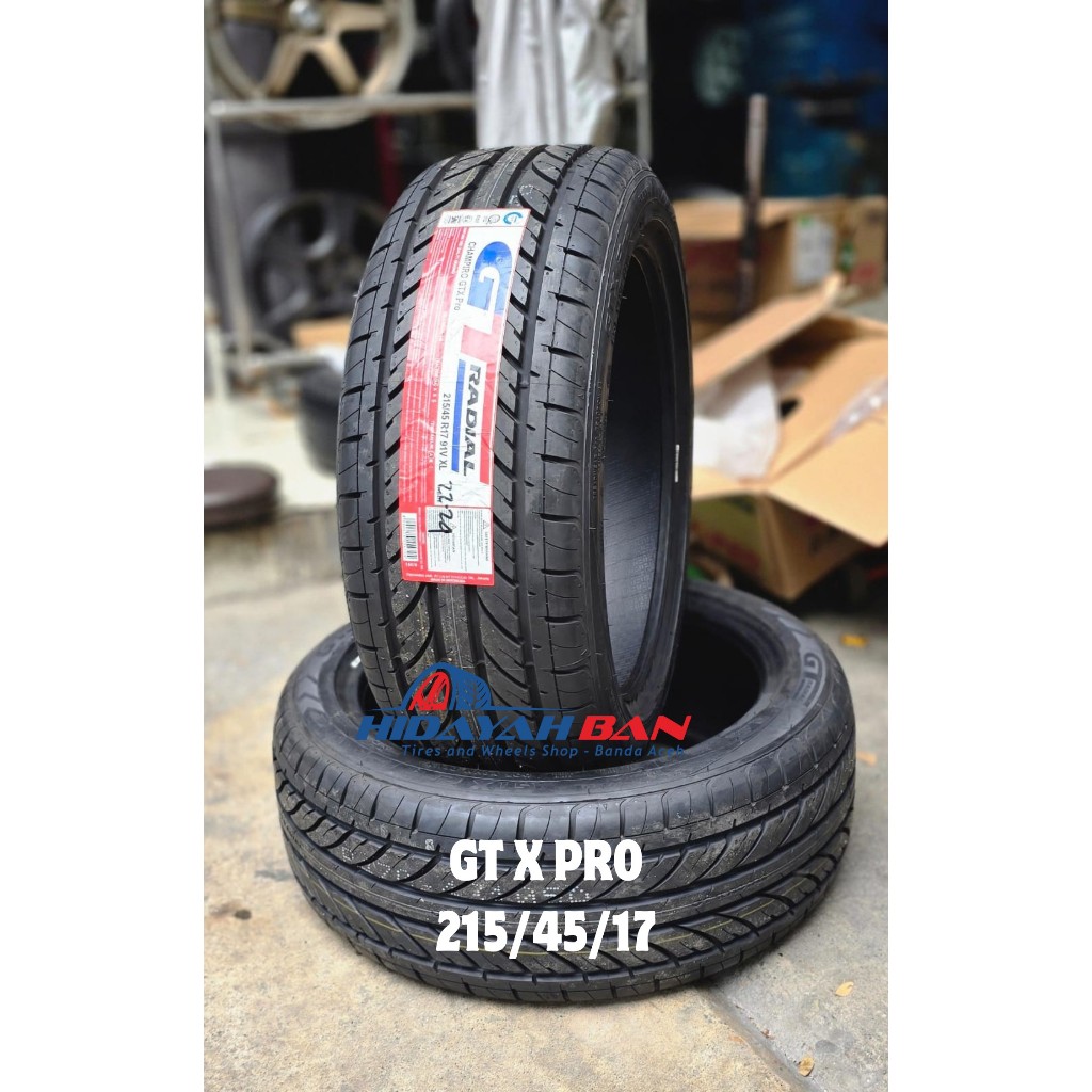 Jual BAN MOBIL GT X PRO RADIAL 215/45/17 | Shopee Indonesia