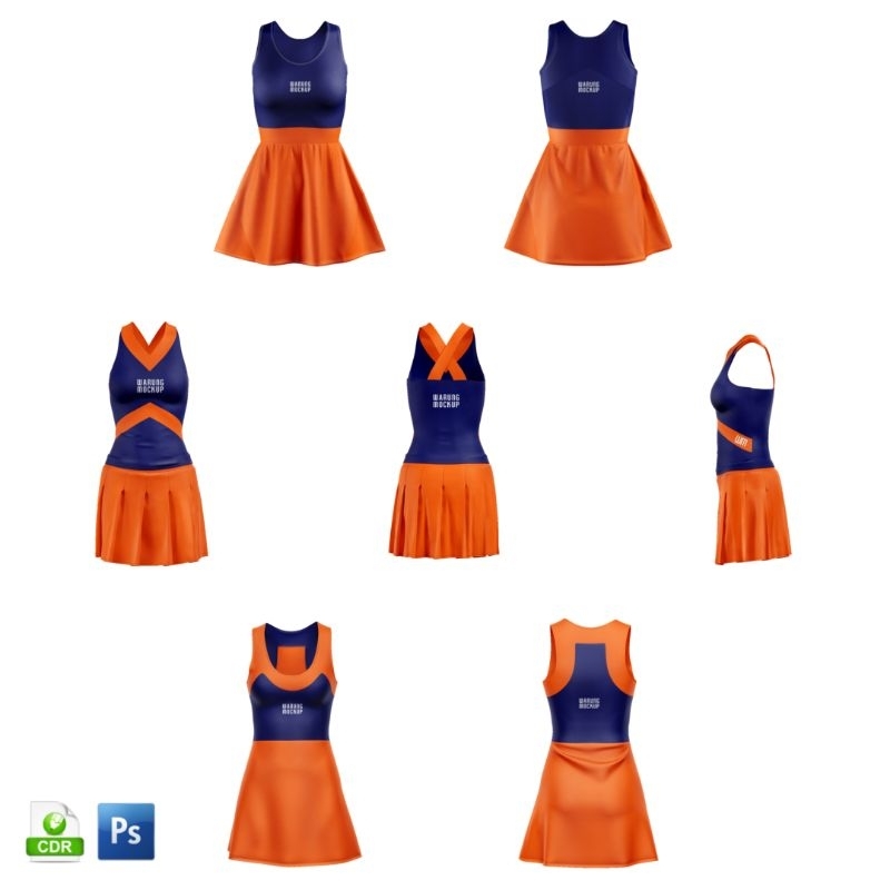 Jual MOCKUP SETELAN JERSEY TENIS WANITA TIFF/PSD/CORELDRAW- HIGH RESOLUSI - SPORT | Shopee Indonesia