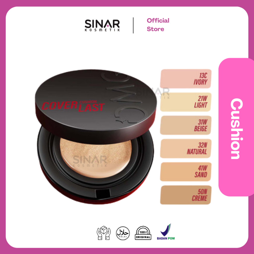 Jual OMG Oh My Glam Coverlast Cushion 15g - Cushion Foundation ...