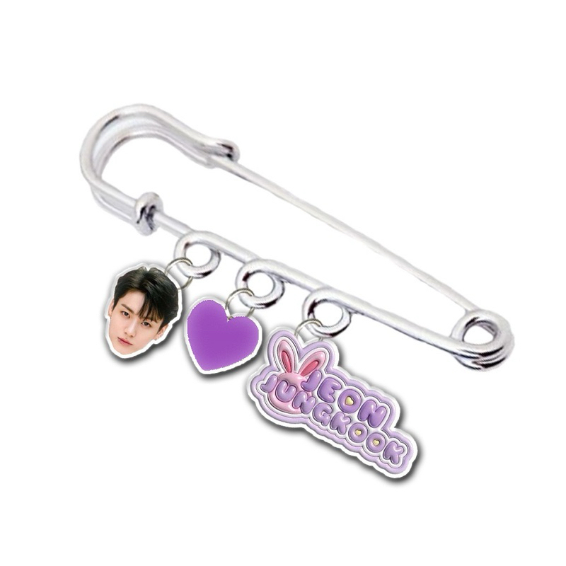 Jual Pin BTS Bangtan Pendant V Jungkook Taehyun Jimin Jhope Rm Suga Jin ...