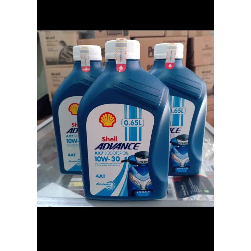 Jual Shell Advance AX7 10w-30 Kemasan baru 650Liter | Shopee Indonesia