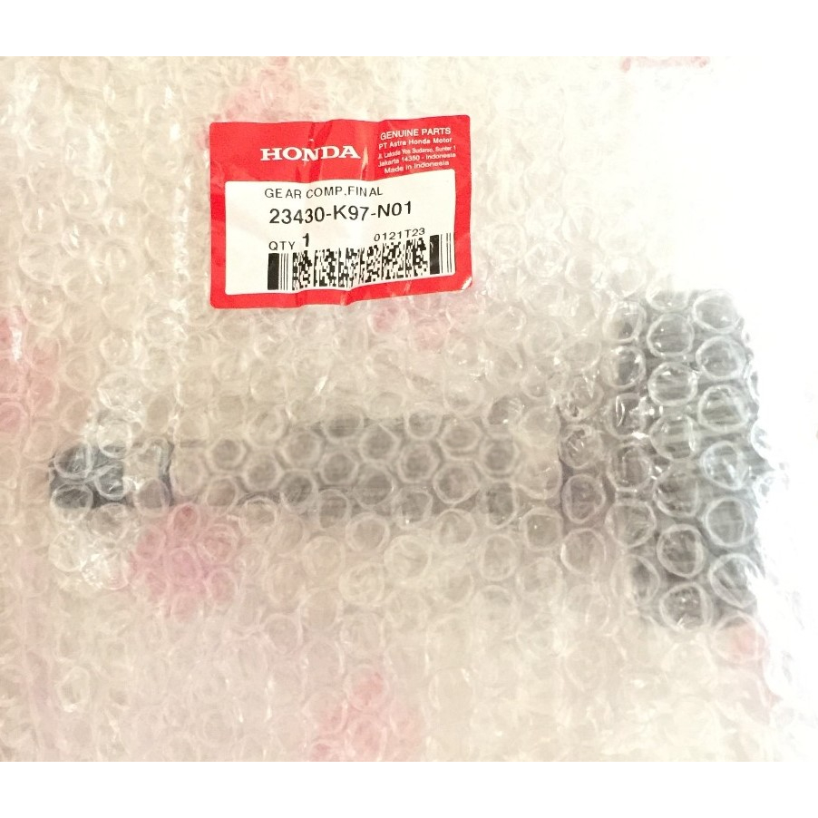 Jual Gear Comp Final 43T Honda PCX 150 K97 Original HONDA 23430K97N01 ...