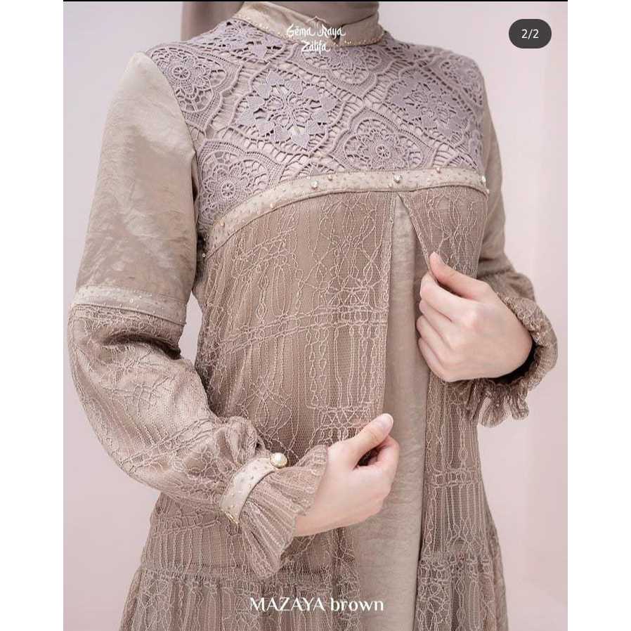 Jual mazaya dres zalifa | Shopee Indonesia