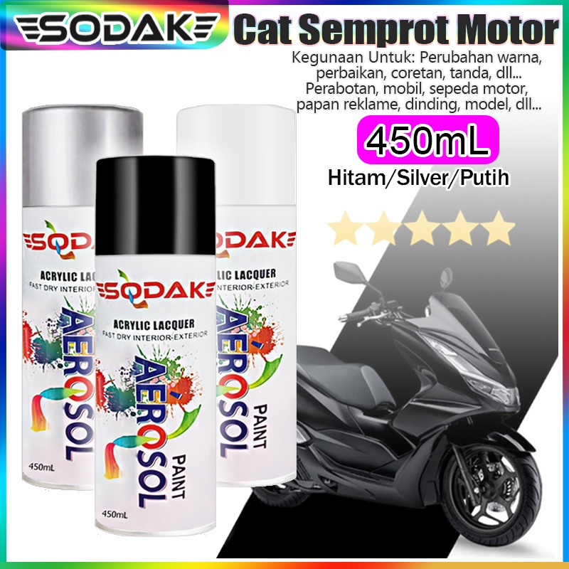 Jual Pilox Pilok Cat Semprot 450mL / Cat Spray Paint Motor Mobil Rumah ...