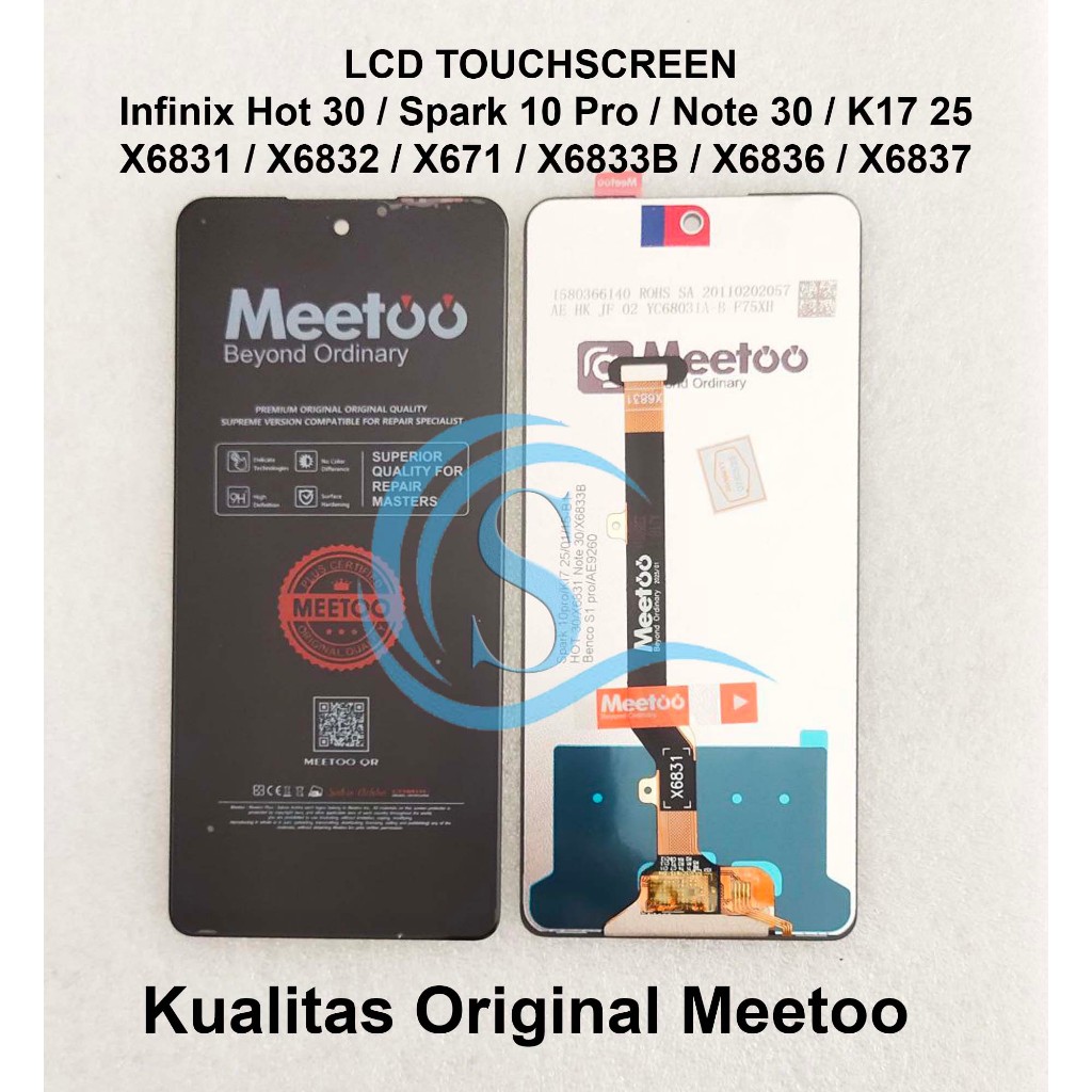 Jual LCD TOUCHSCREEN Infinix Hot 30 / hot 40 / Hot 40 pro / Spark 10 ...