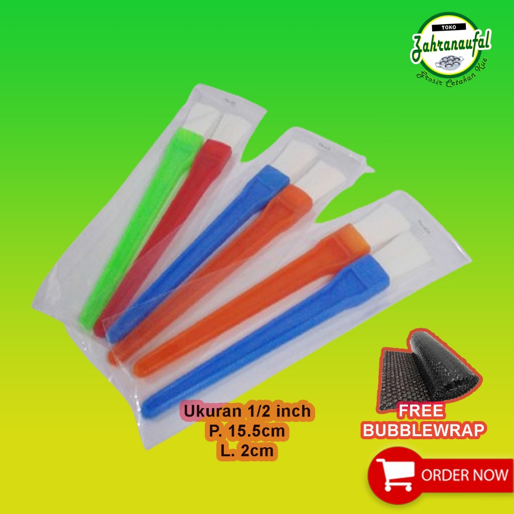 Jual KUAS ROTI KUE MERK KUDA UKURAN SETENGAH INCHI BAHAN NILON SINTETIS ...