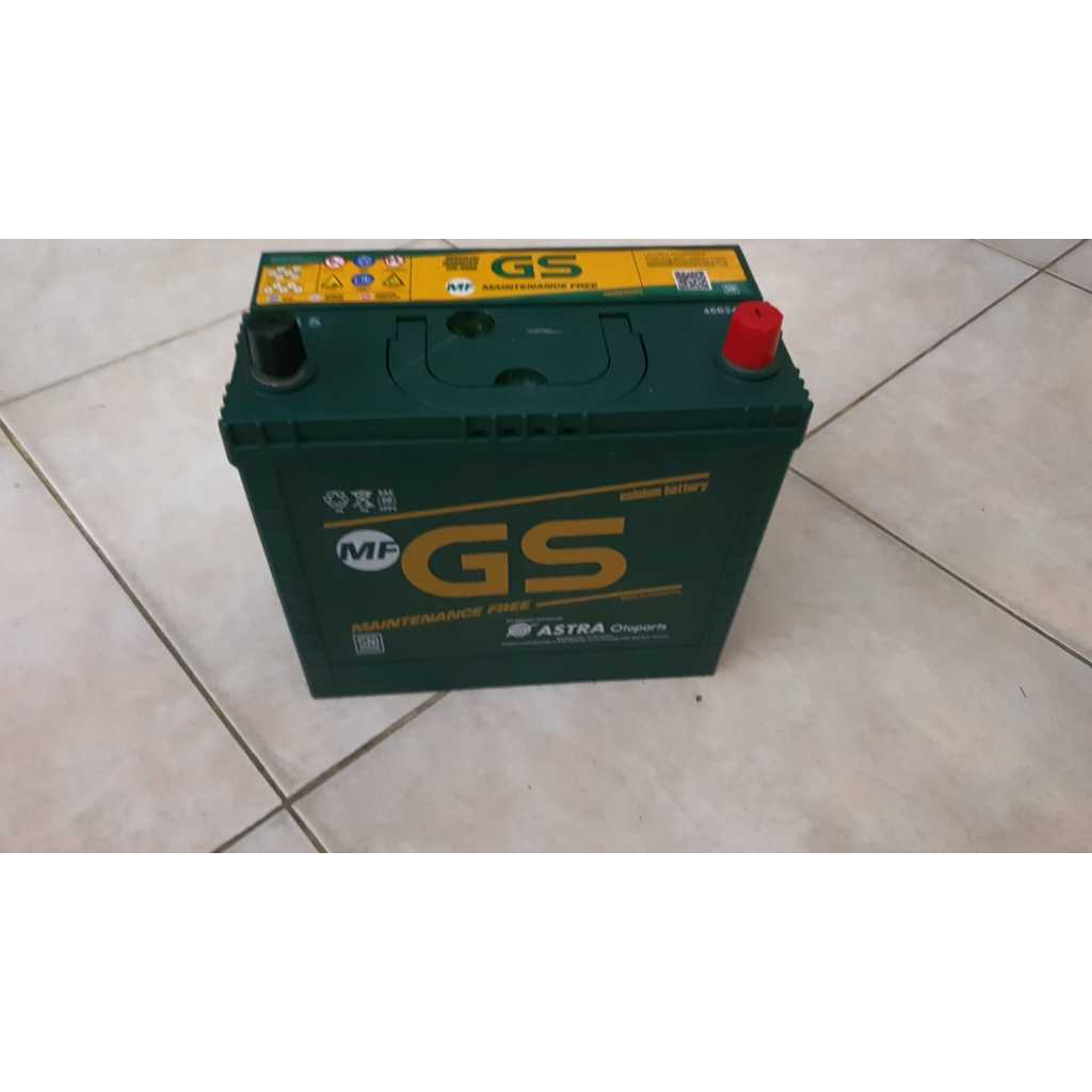 Jual Aki Kering GS ASTRA MF NS 60 46B20LS (45 Ampere) | Shopee Indonesia