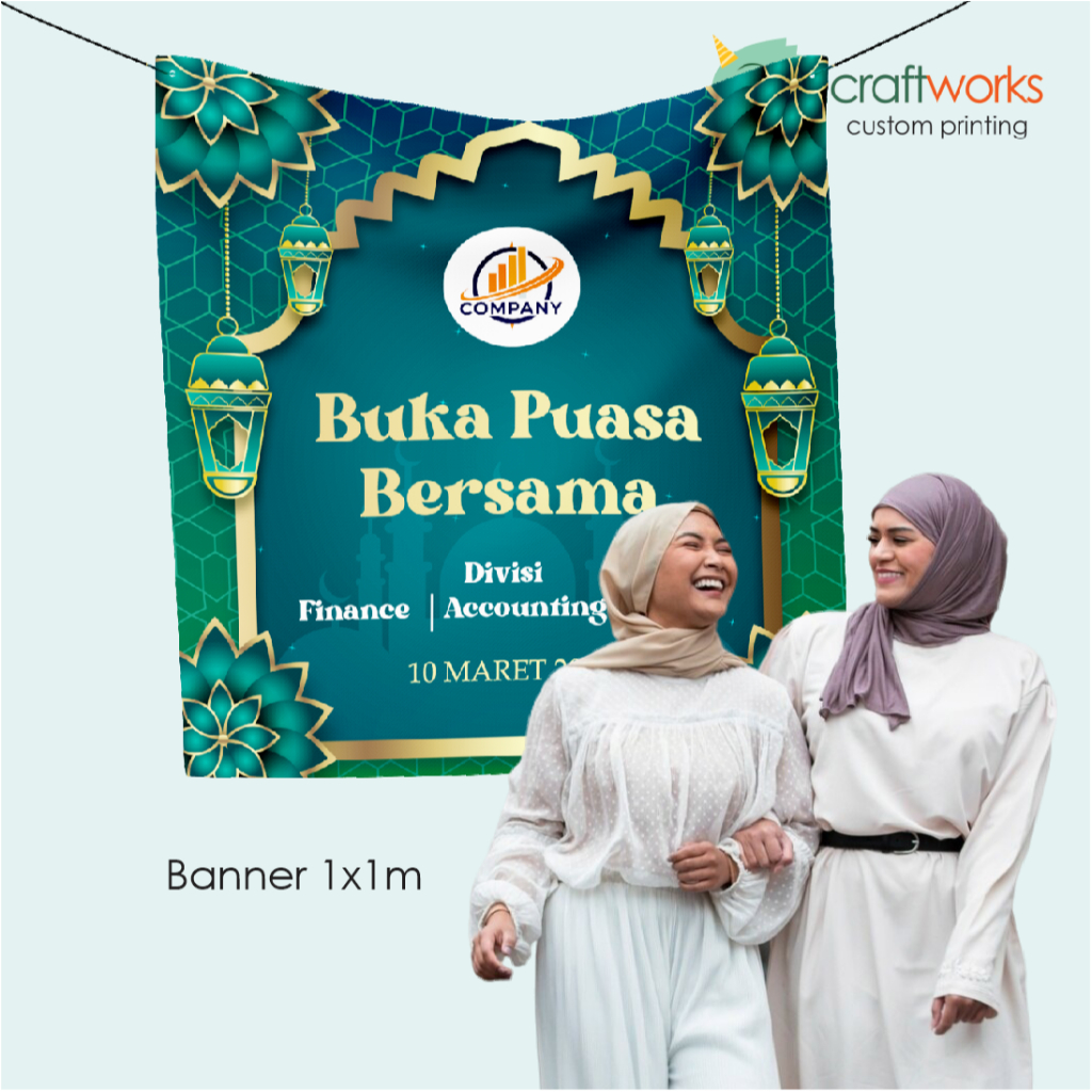 Jual CUSTOM BANNER BUKA BERSAMA | BUKBER | BACKDROP | Shopee Indonesia