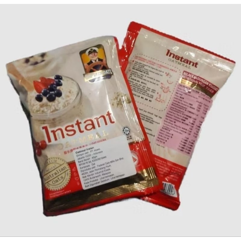 Jual Instant Oatmeal 600g Kemasan sachet @30g | Shopee Indonesia