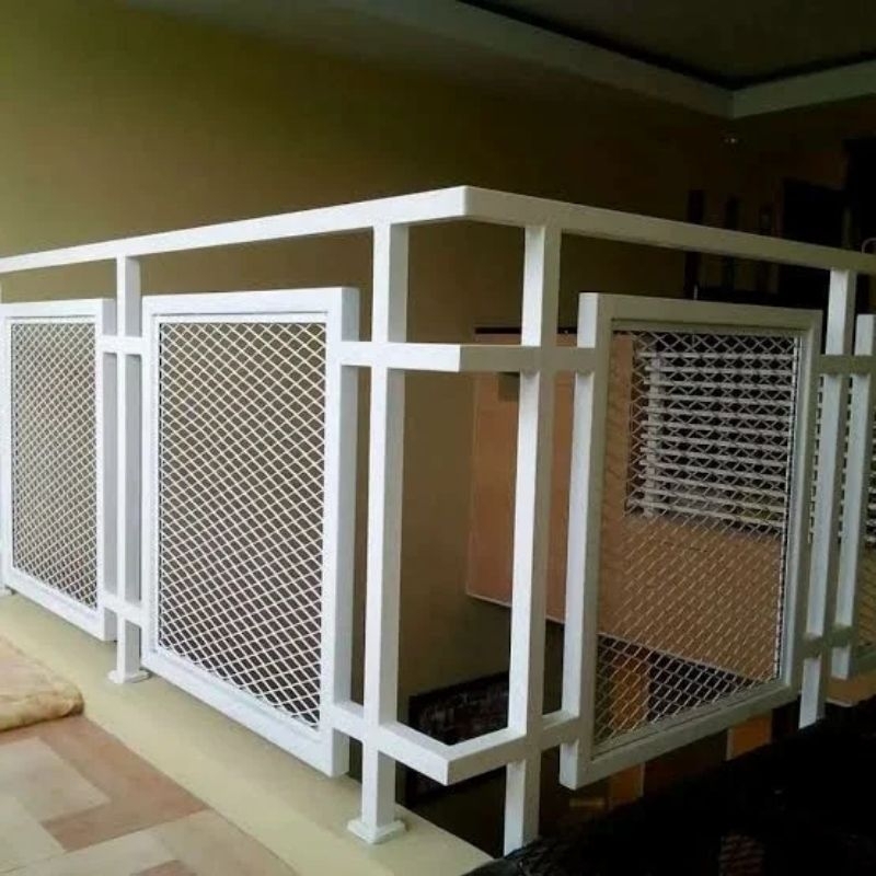 Jual RAILING BALKON BESI HOLLO JARING EXPANDA | Shopee Indonesia