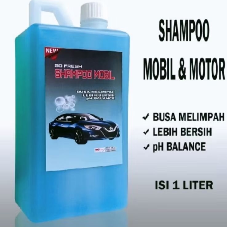 Jual Sampo mobil/shampo motor/sabun cuci mobil kemasan 1 liter | Shopee ...