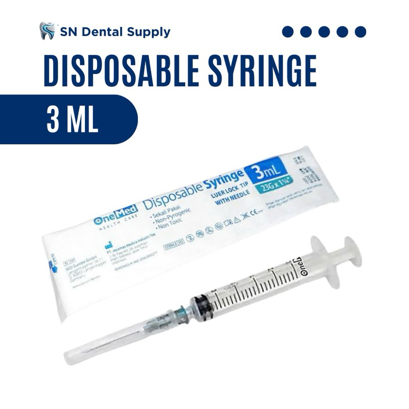 Jual DISPOSABLE SYRINGE- SYRINGE SEKALI PAKAI | Shopee Indonesia
