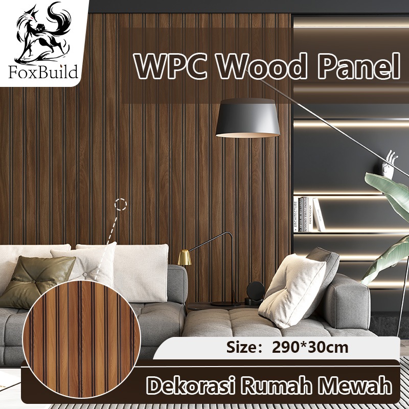 Jual Panel Dinding Kayu Dekoratif Bahan Komposit Echo Wood Premium ...