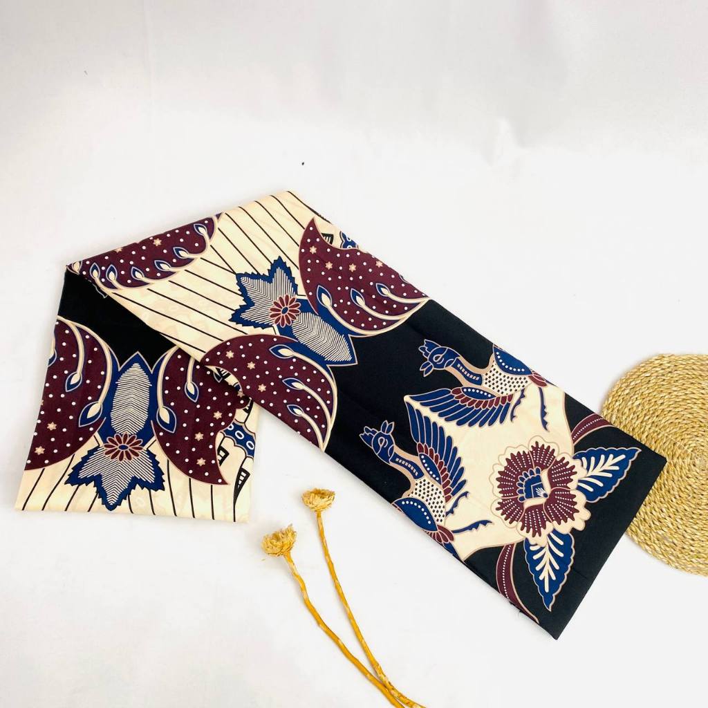Jual Benang Raja Kain Batik Katun Kasuari Merah | Shopee Indonesia
