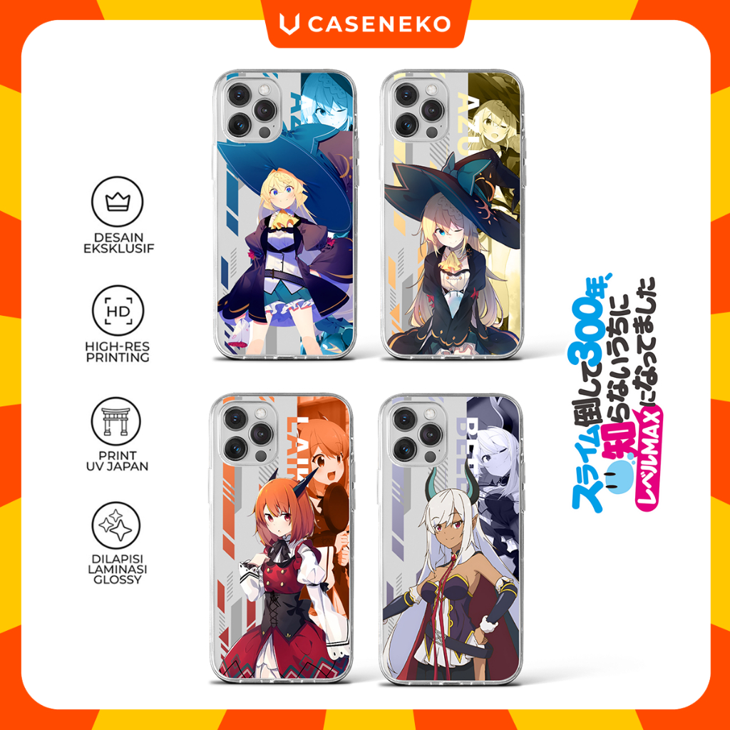 Jual Case Slime Taoshite 300 nen Azusa Laika Beelzebub Anime Phone ...