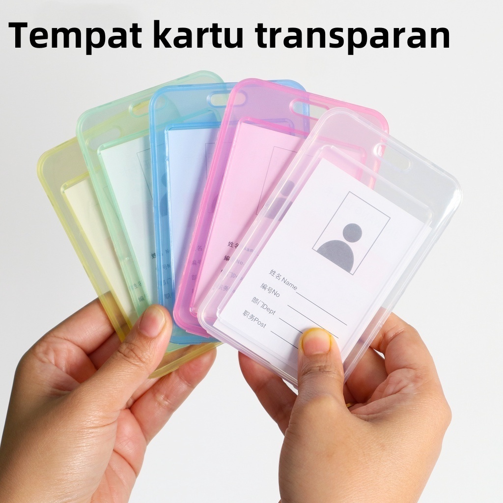 Jual ID Card Holder Card Frame ID Card NameTag Model Box | Shopee Indonesia