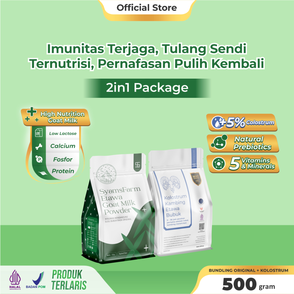 Jual Ternak Syams - 2in1 Package High Immune Max Calcium Mendapatkan ...