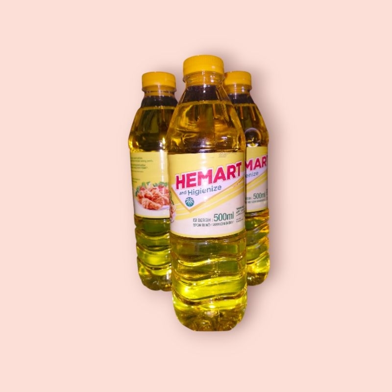 Jual Hemart minyak goreng kemasan 500ml | Shopee Indonesia