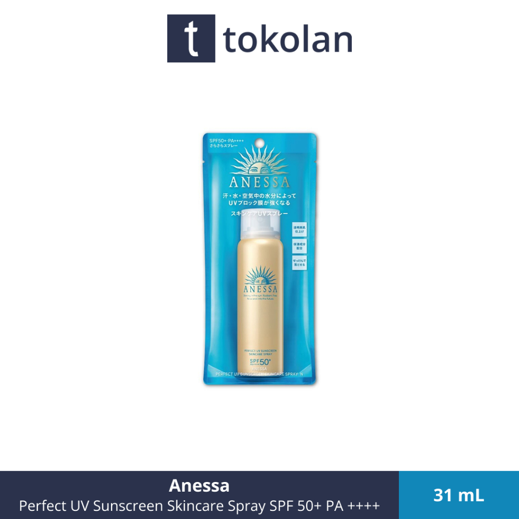 Jual ANESSA Perfect UV Sunscreen Skincare Spray SPF 50+ PA ++++ 31 mL ...