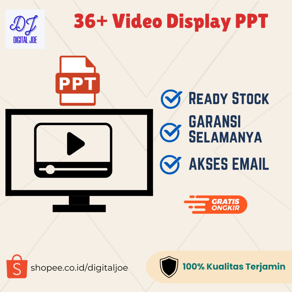 Jual 36+ Video Display PPT – Animasi Profesional untuk Presentasi ...