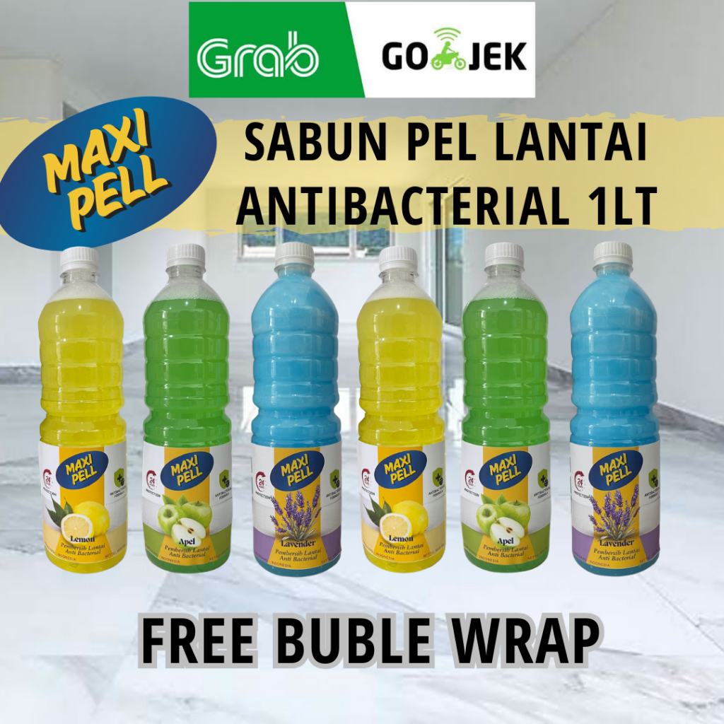 Jual MAXIPEL PEMBERSIH LANTAI 1LT antibacterial | Shopee Indonesia