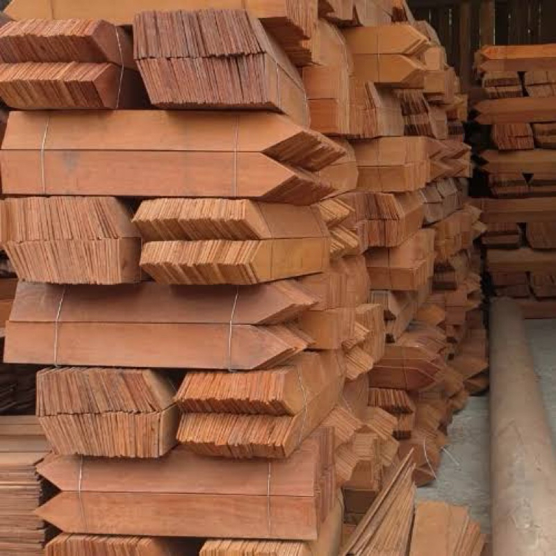 Jual Atap sirap atap sirap kayu ulin atap gazebo atap kayu | Shopee ...