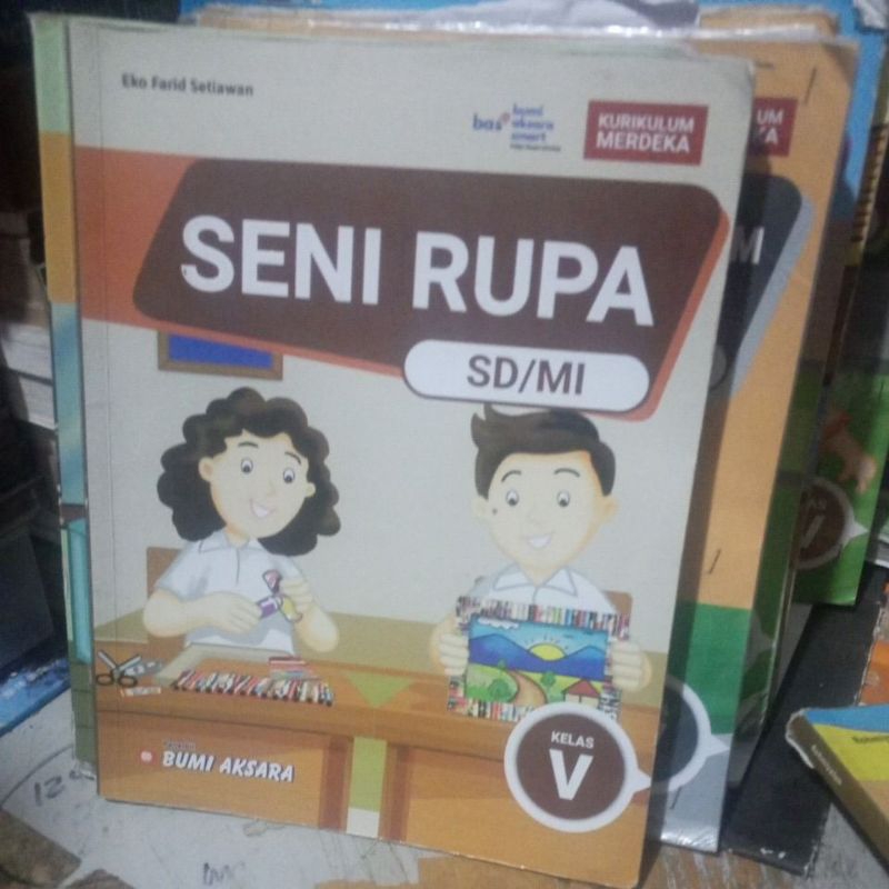 Jual BUKU SENI RUPA SD/MI KELAS V/5 KURIKULUM MERDEKA PENERBIT BUMI AKSARA | Shopee Indonesia