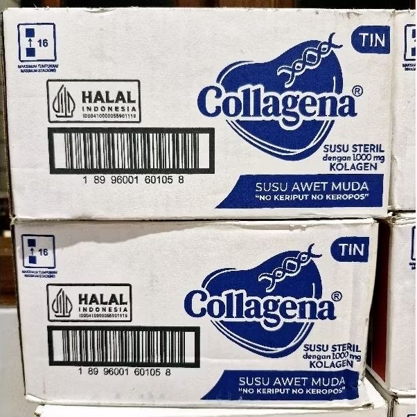 Jual New 2026 Collagena Susu Steril + Bubblewrap Kolagen 12pcs 1 Dus ...