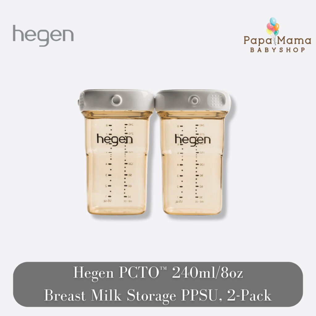 Jual Hegen PCTO™ 240ml/8oz Breast Milk Storage PPSU, 2-Pack - Kantong ASI Botol | Shopee Indonesia