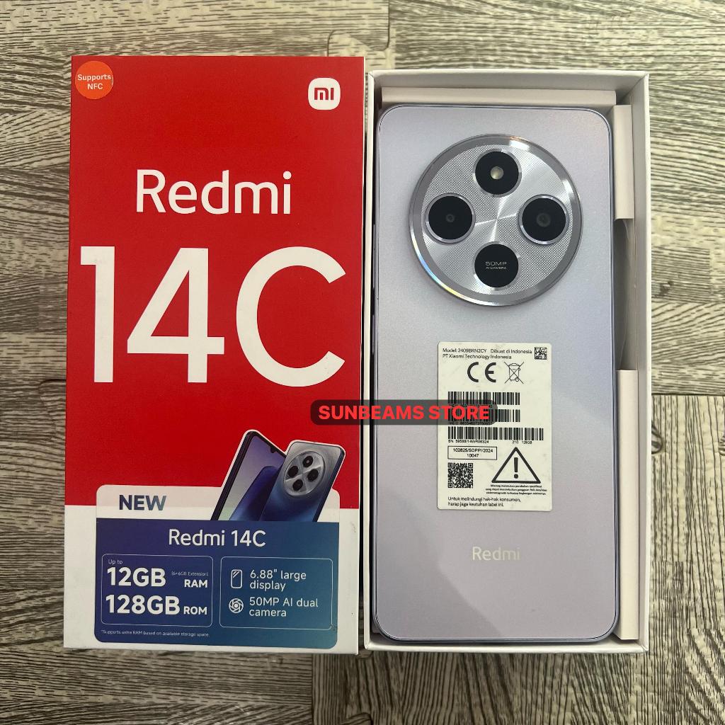 Jual Redmi 14C 6/128 Second Fullset Bekas Resmi | Shopee Indonesia
