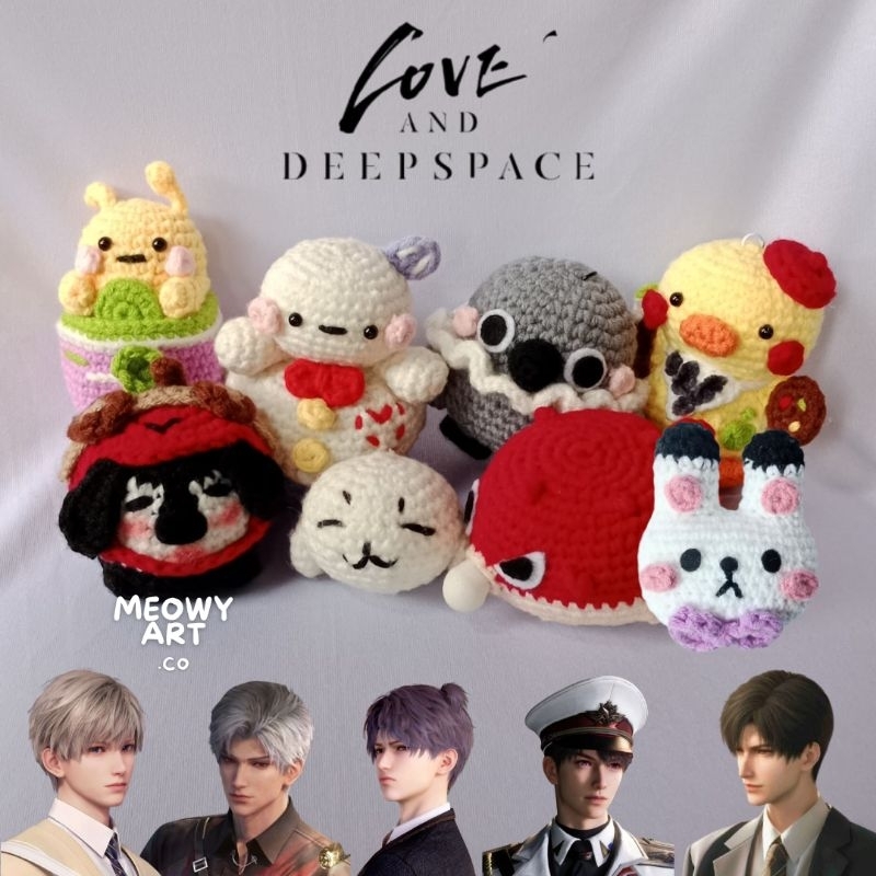 Jual (BISA CUSTOM) Love And Deepspace Zayne Sylus Rafayel Xavier Caleb ...