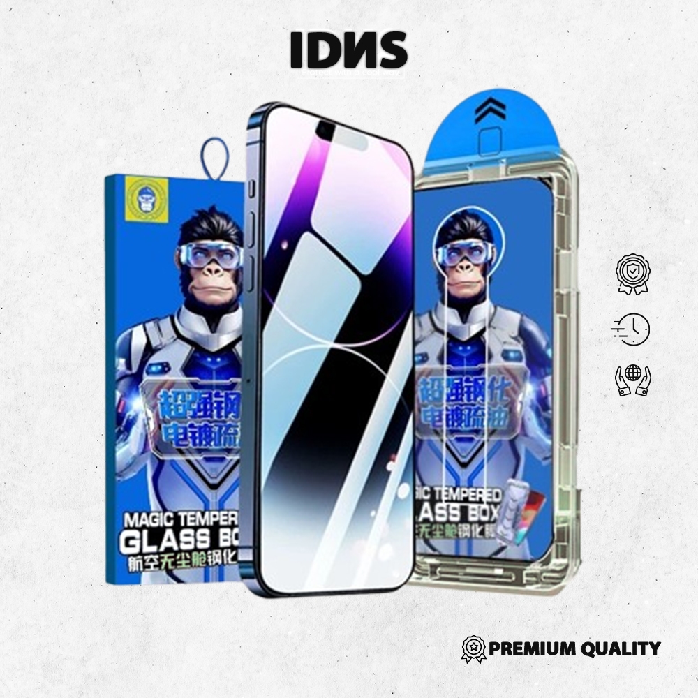 Jual IDNS Tempered Glass clear / tempered glass anti spy iphone 11 ...