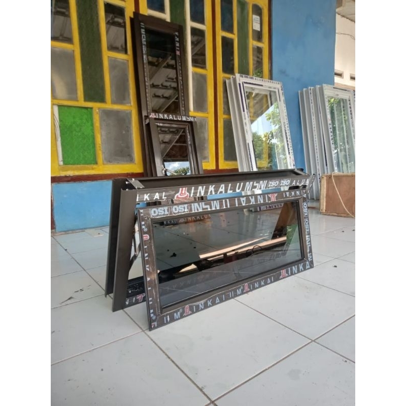Jual Jendela aluminium bovenli ukuran L80xT40 | Shopee Indonesia