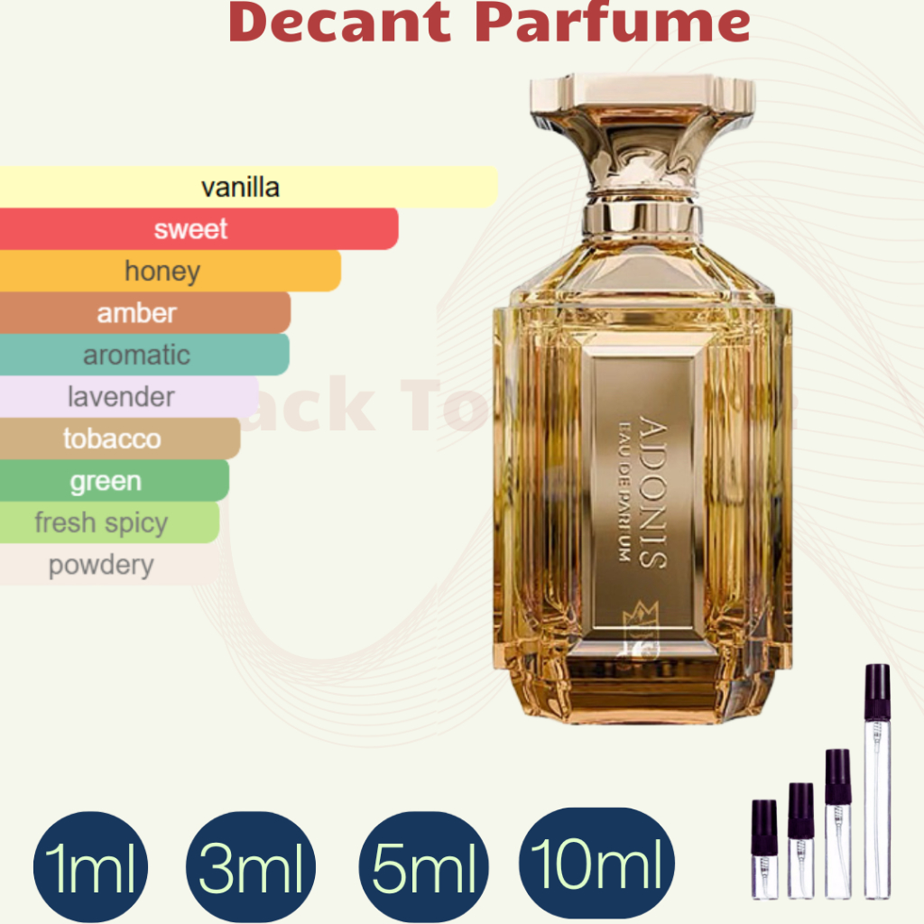 Jual Decant - Velixir Adonis (Dupe JPG Elixir) | Shopee Indonesia