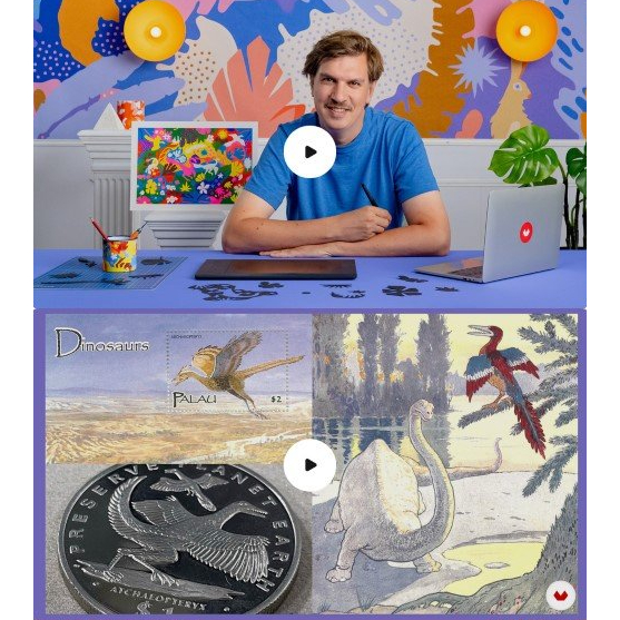 Jual Domestika – Illustrated pattern design: Eye catching vector ...