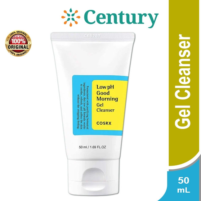 Jual COSRX LOW PH GOOD MORNING GEL CLEANSER 50ML / PERAWATAN WAJAH / CLEANSER WAJAH | Shopee ...