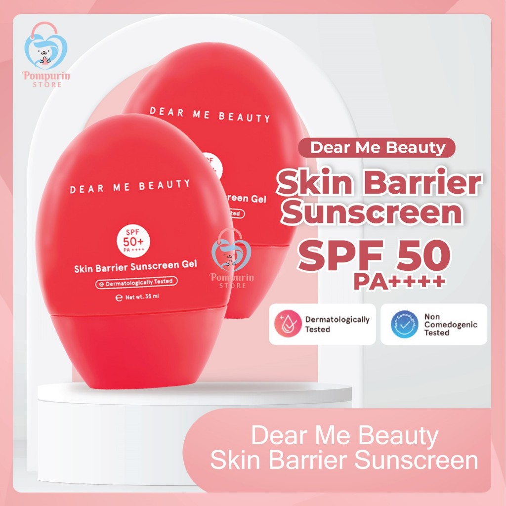 Jual Dear Me Beauty Skin Barrier Sunscreen SPF 50 PA++++ 35gr ...
