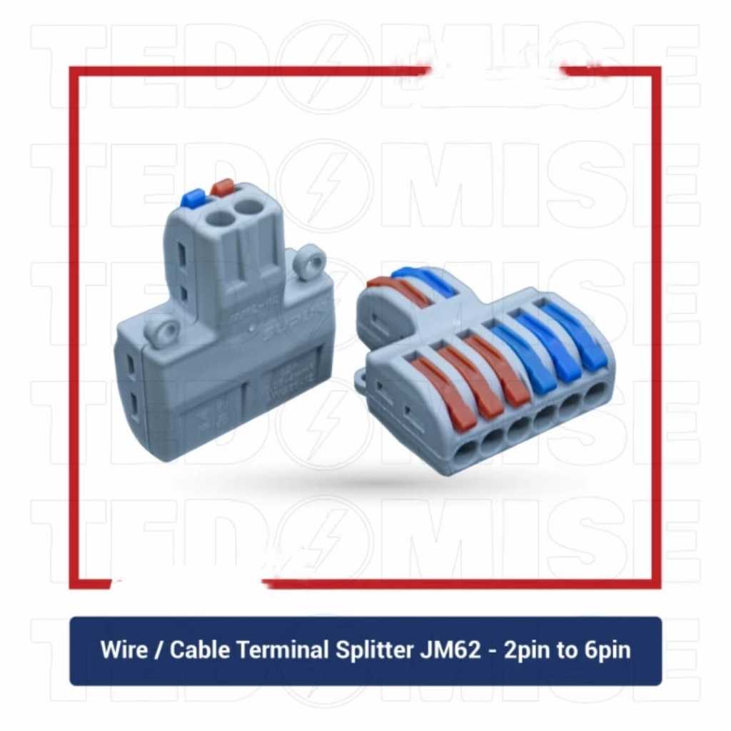 Jual Wire Terminal Block and Split Group Terminal/Terminal Blok Kabel ...
