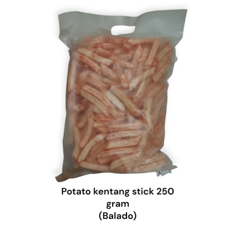 Jual Potato stick kentang makanan ringan 250 gram | Shopee Indonesia