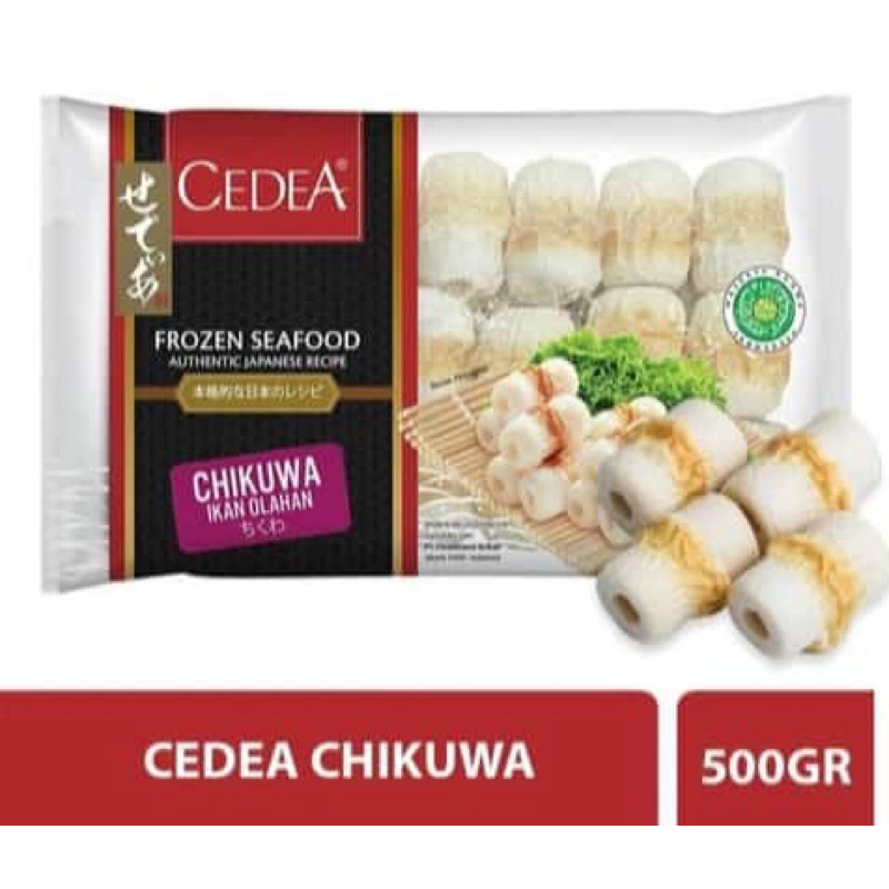 Jual Cedea Chikuwa 500gr Frozen Food Cikua Chikua Chikuwa | Shopee ...