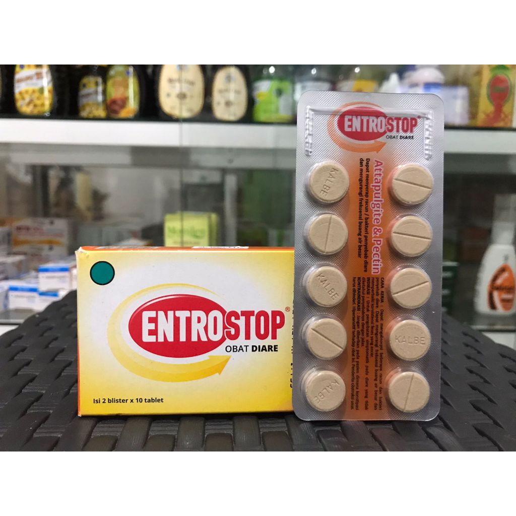 Jual ENTROSTOP 1BOX 2STRIP @20TAB | Shopee Indonesia